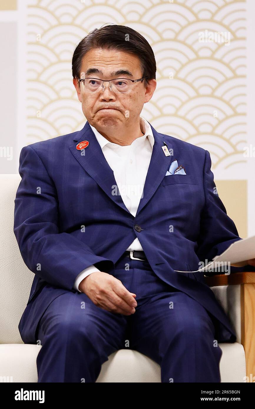 Tokyo, Japan. 7th June, 2023. Hideaki Ohmura Governor of Aichi ...