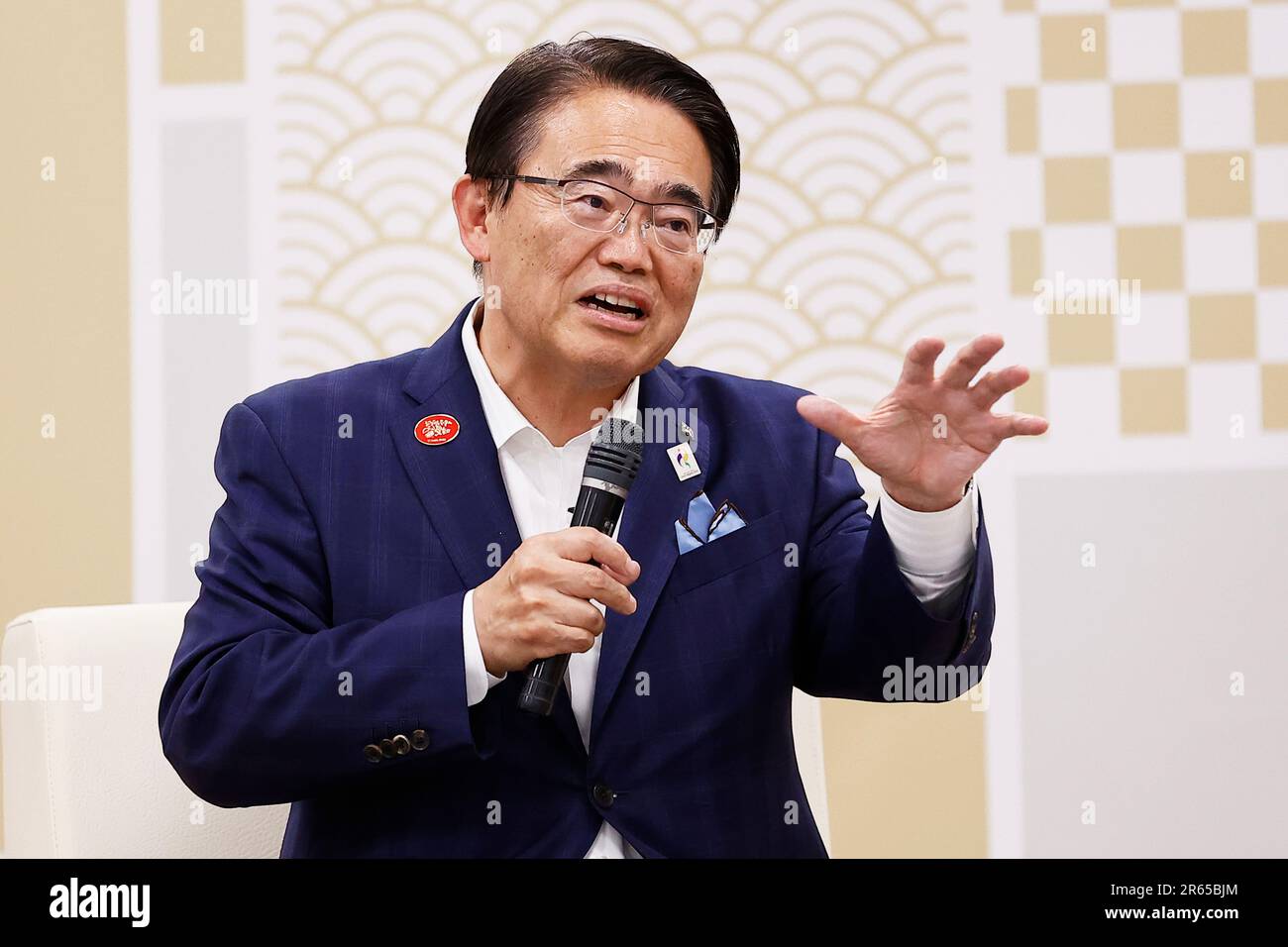 Tokyo, Japan. 7th June, 2023. Hideaki Ohmura Governor of Aichi ...