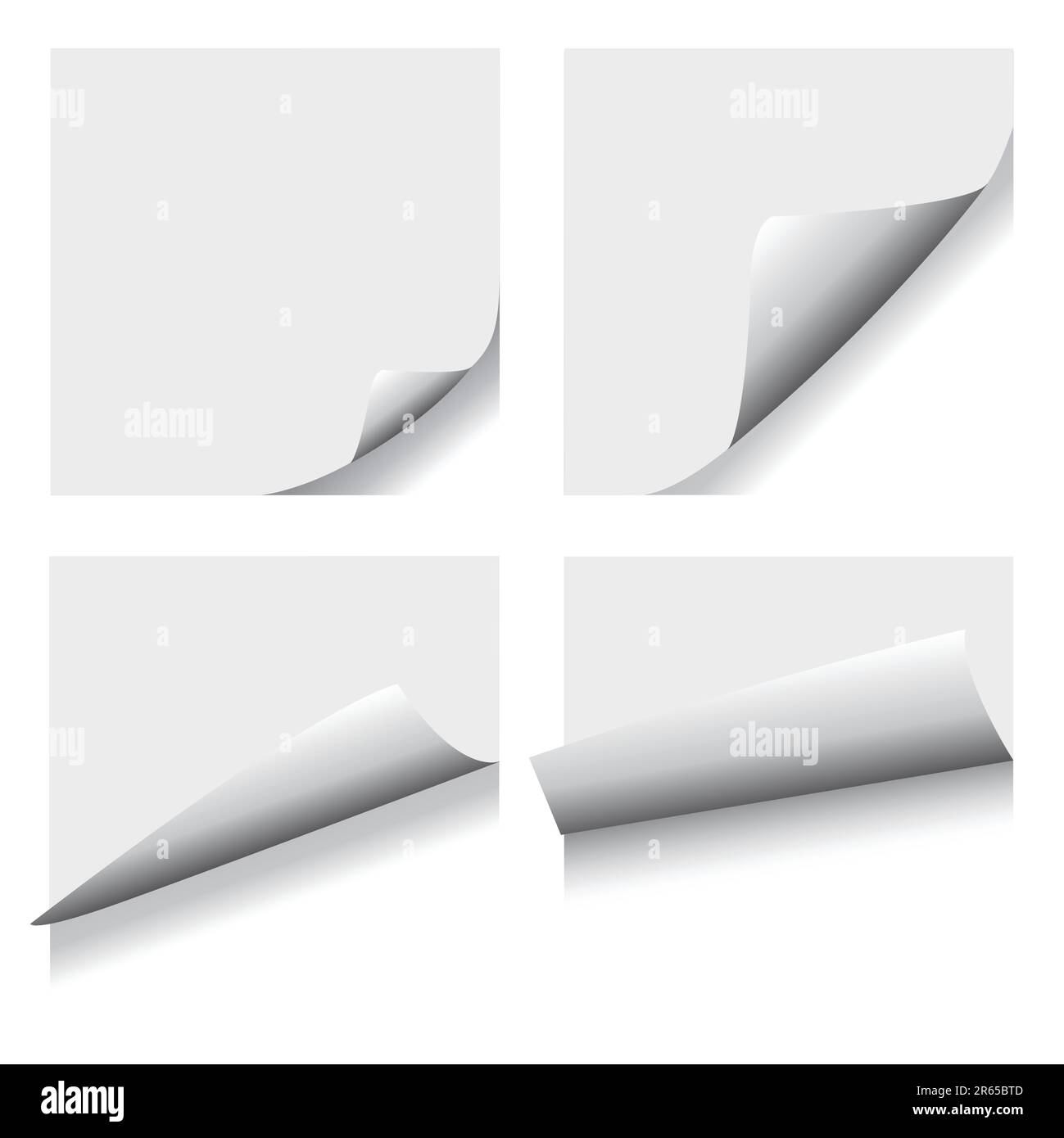 Attaching stickers Stock Vector Images - Alamy