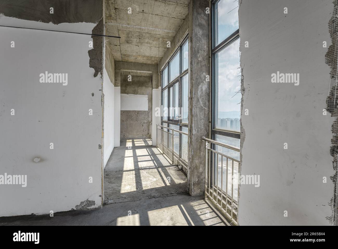 The newly constructed residential building Stock Photo - Alamy