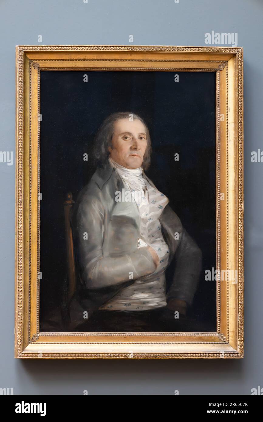 Don Andrés del Peral, before 1798 by Spanish painter Francisco de Goya ...