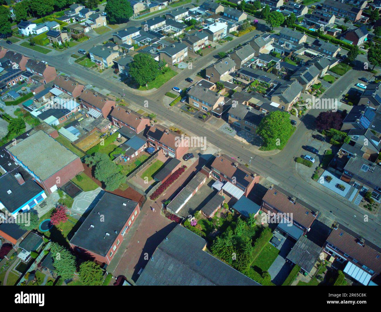 Roads birds eye view hi-res stock photography and images - Alamy