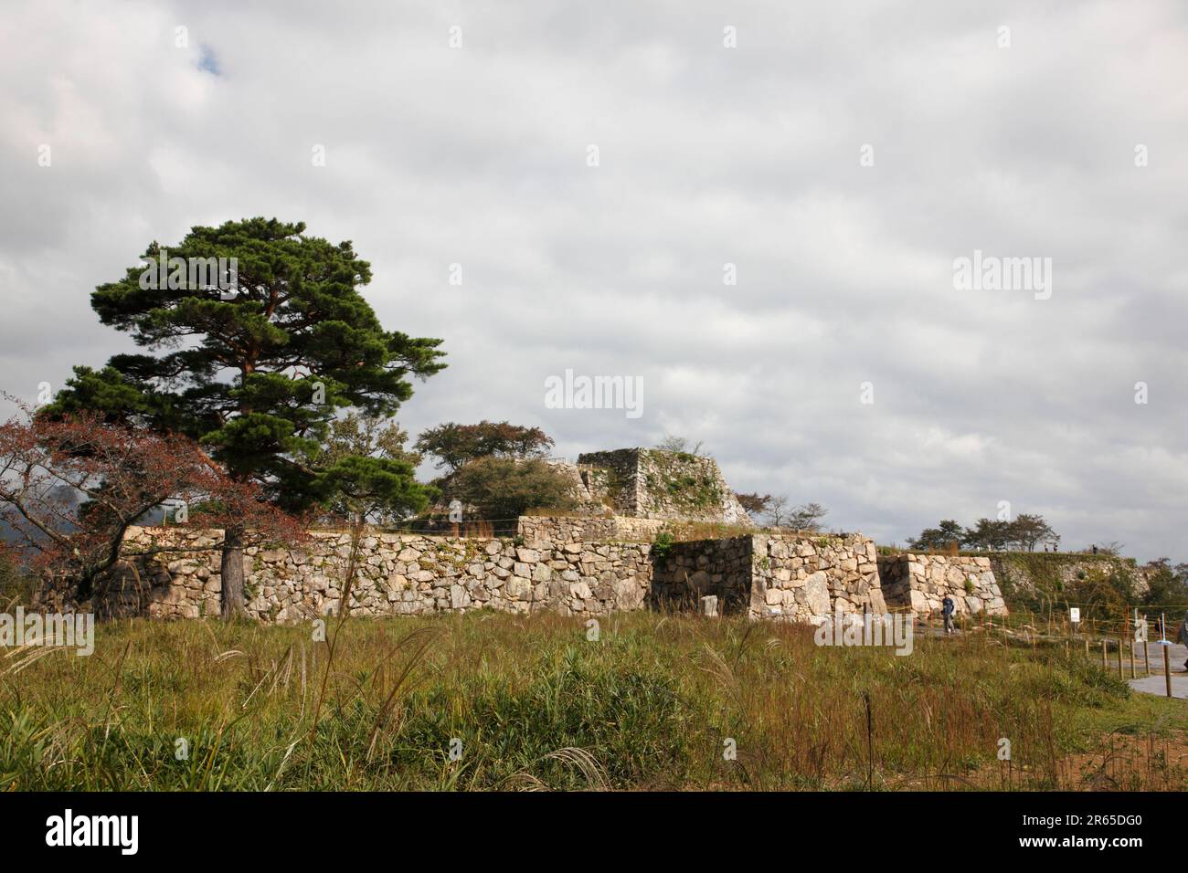 Takeda Castle ruins Stock Photo - Alamy
