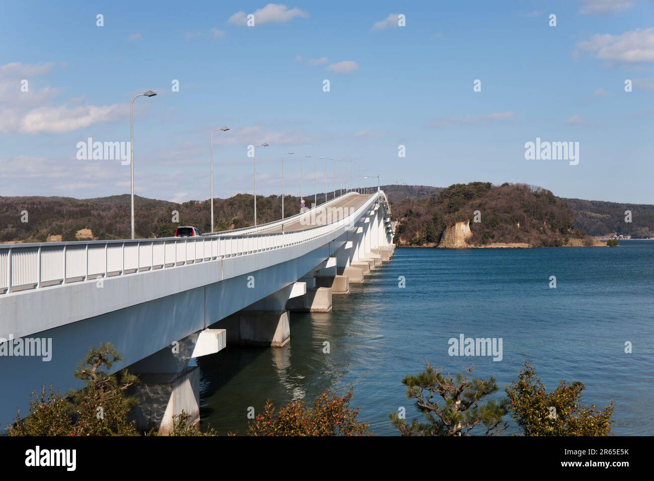 Notojima ?hashi bridge Stock Photo - Alamy