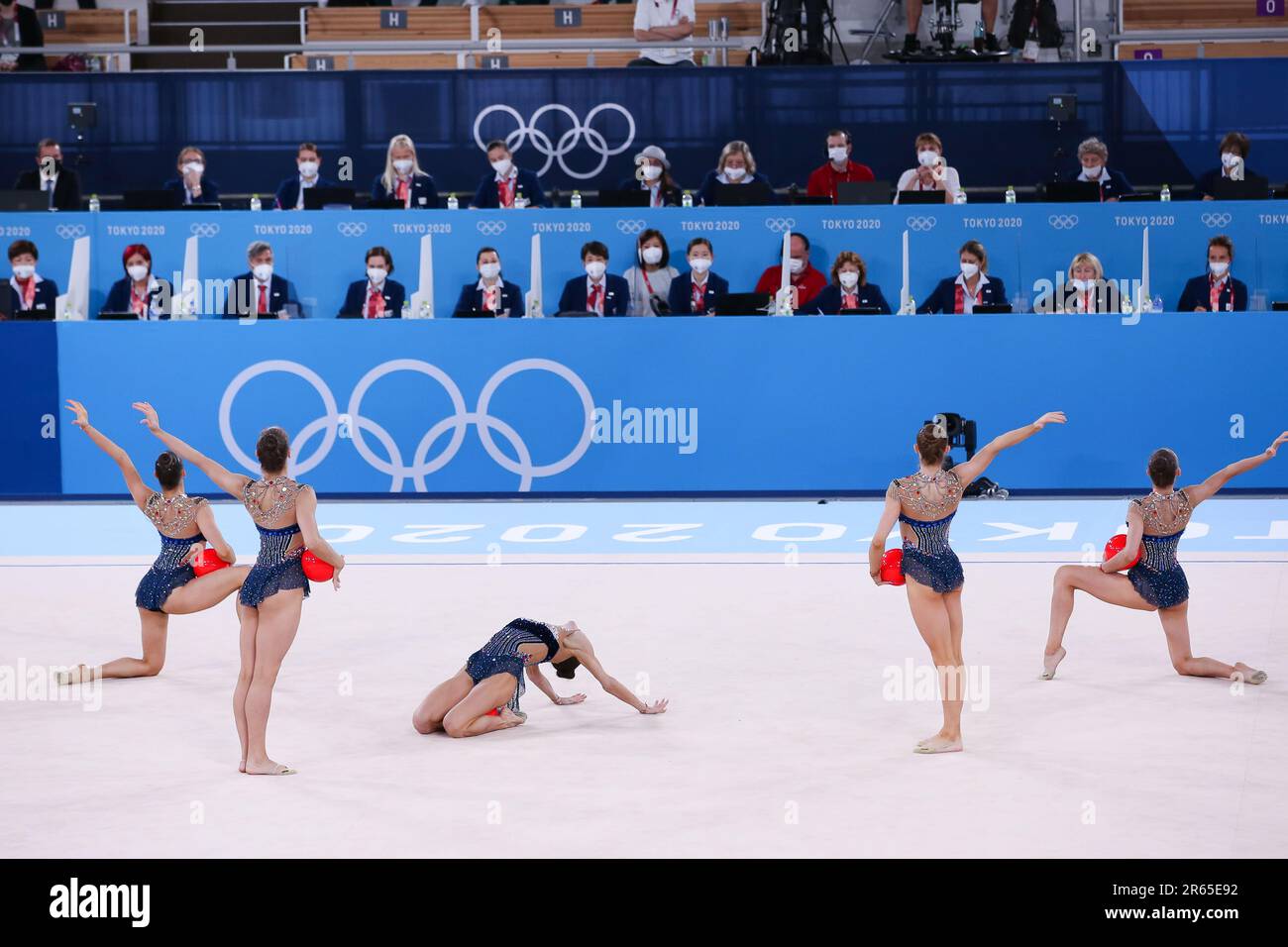 AUG 8, 2021 - Tokyo, Japan: Simona Dyankova, Stefani Kiryakova, Madlen ...