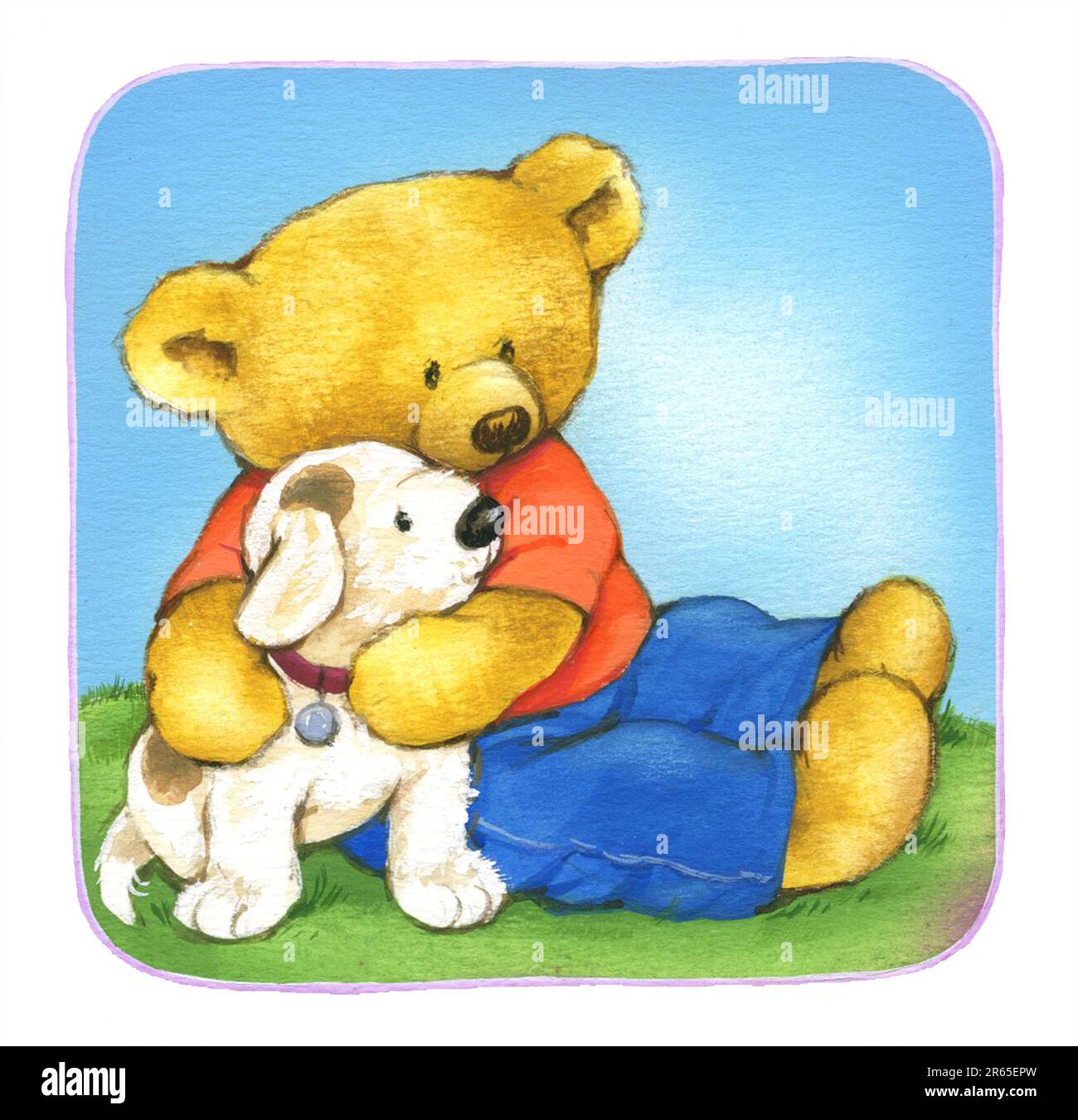 Little bear with lamb hi-res stock photography and images - Alamy