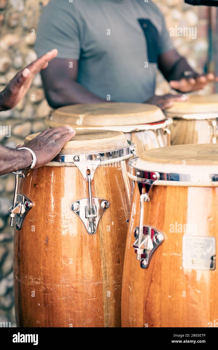 Caribbean conga hi-res stock photography and images - Alamy