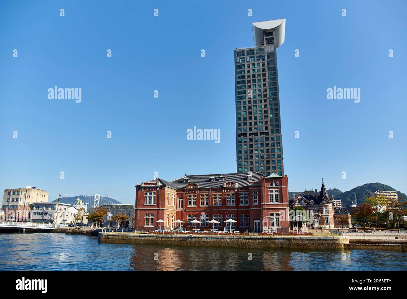 Townscape of Moji Stock Photo - Alamy