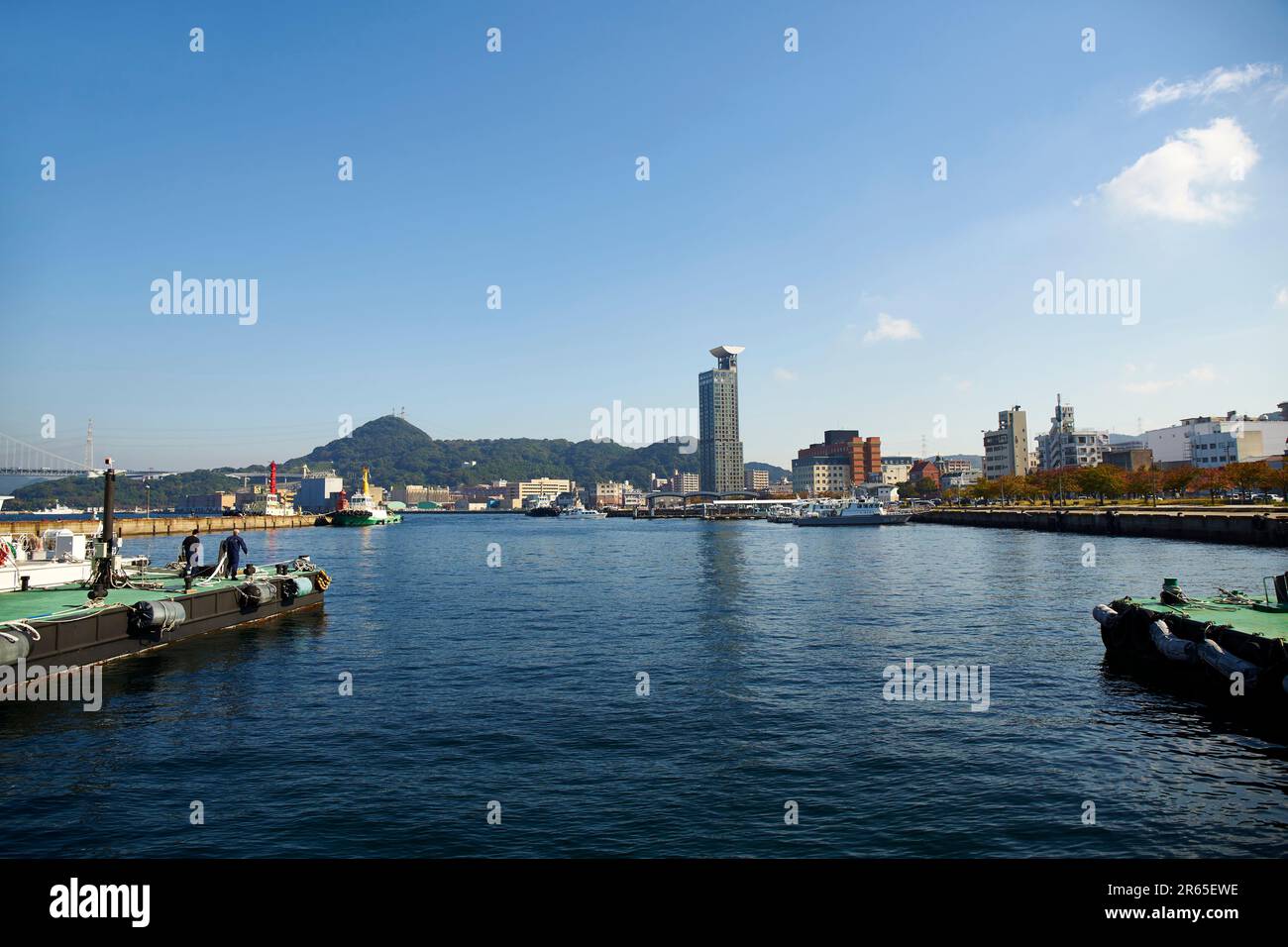 Townscape of Moji Stock Photo - Alamy