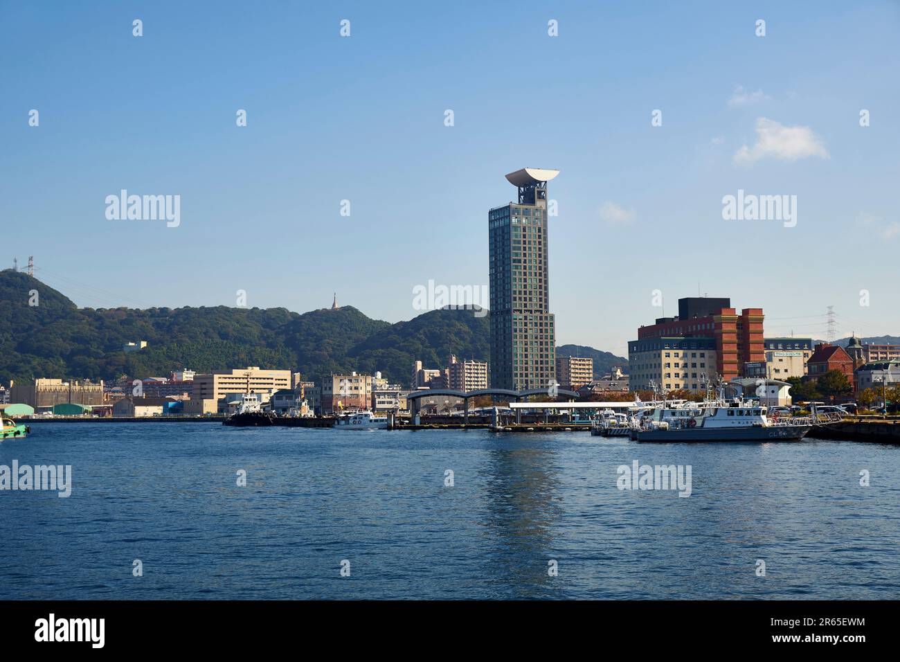 Townscape of Moji Stock Photo - Alamy
