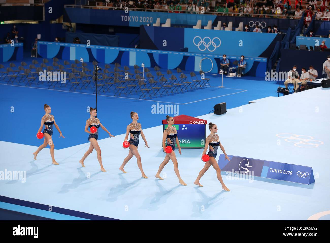 AUG 8, 2021 - Tokyo, Japan: Simona Dyankova, Stefani Kiryakova, Madlen ...