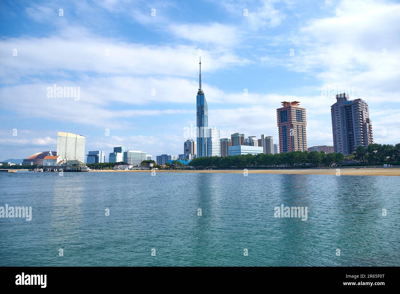 The Seaside Momochi Beach Park Stock Photo - Alamy