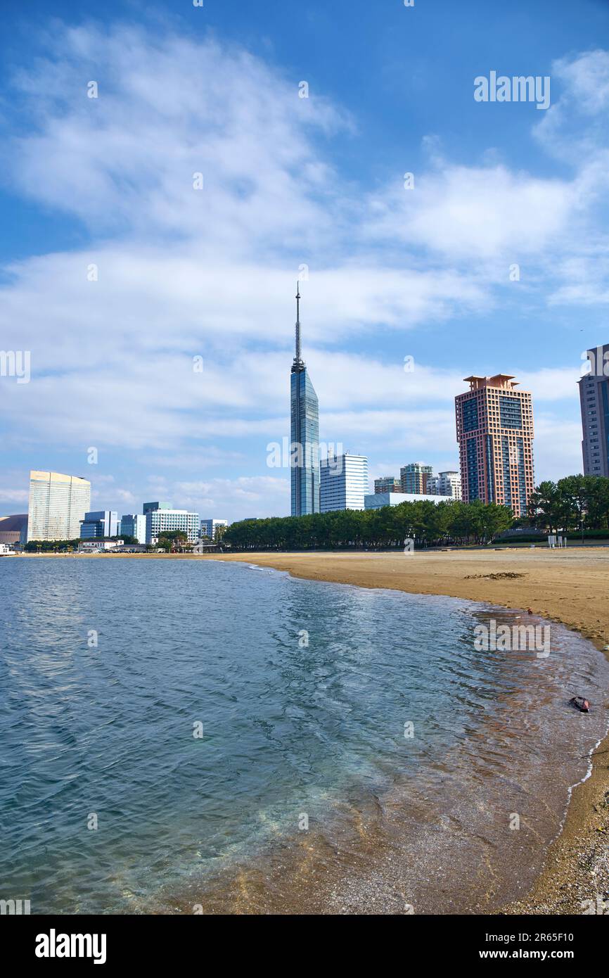 The Seaside Momochi Beach Park Stock Photo - Alamy