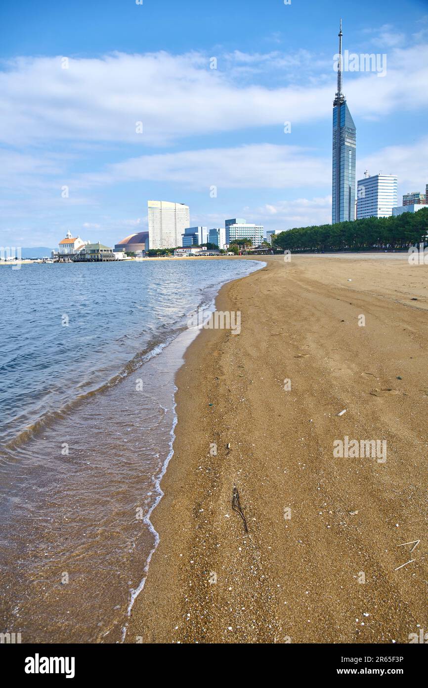 The Seaside Momochi Beach Park Stock Photo - Alamy