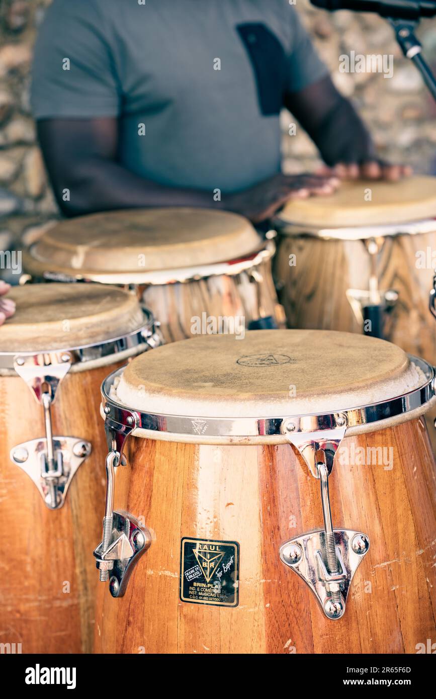 Conga drums hi-res stock photography and images - Alamy