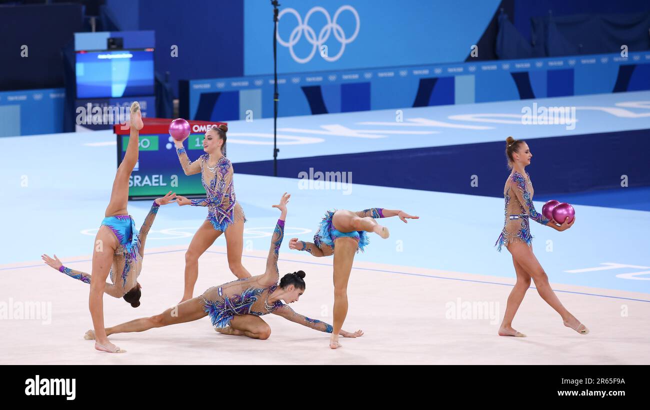 AUG 8, 2021 - Tokyo, Japan: Ofir Dayan, Yana Kramarenko, Natalie Raits ...