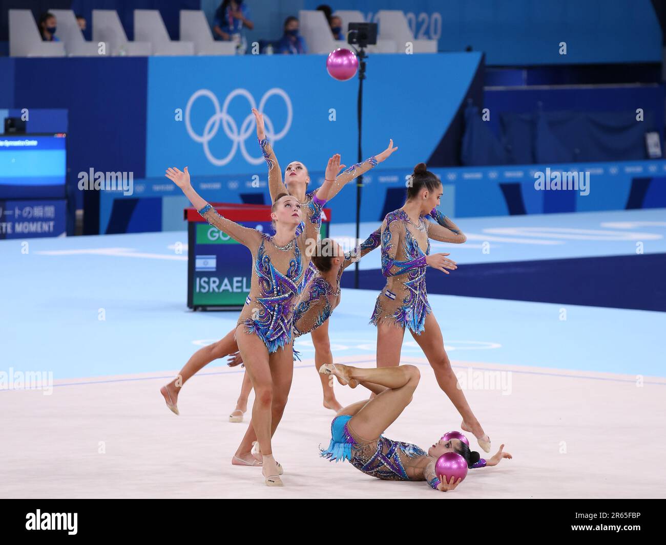 AUG 8, 2021 - Tokyo, Japan: Ofir Dayan, Yana Kramarenko, Natalie Raits ...