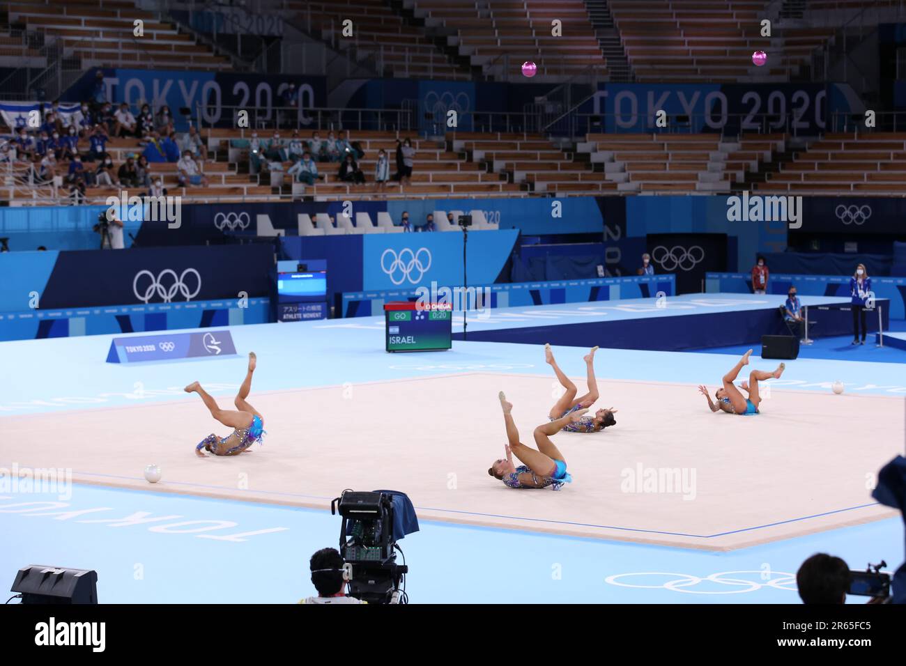 AUG 8, 2021 - Tokyo, Japan: Ofir Dayan, Yana Kramarenko, Natalie Raits ...