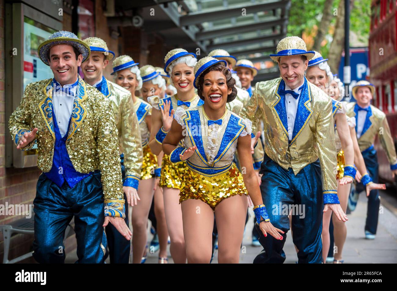 London, UK. 7 June 2023. (L) Sam Lips as Billy Lawlor and (C) Nicole ...