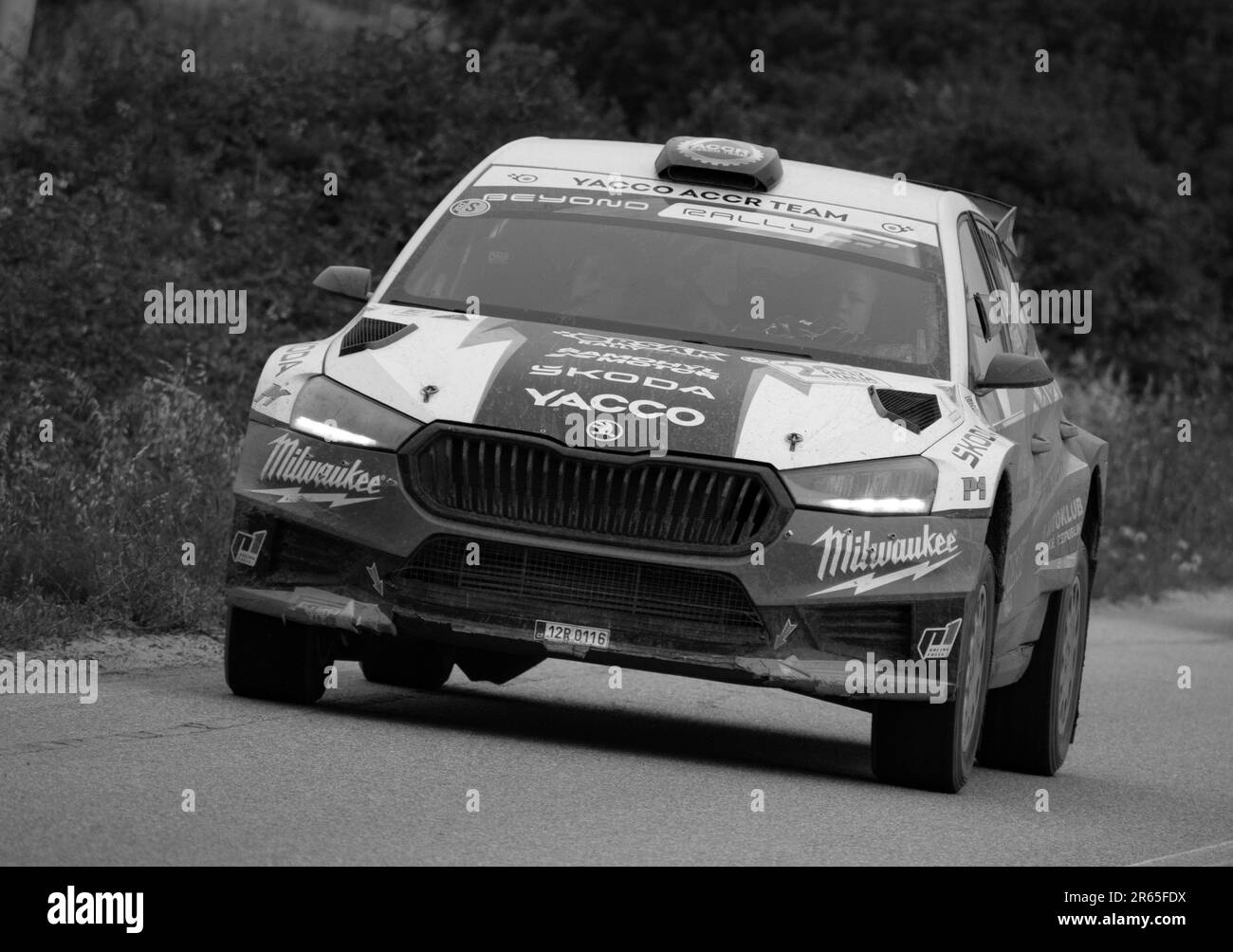 Fia historic rally championship Black and White Stock Photos & Images ...