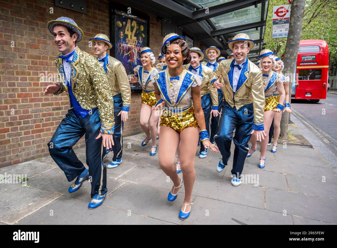 London, UK. 7 June 2023. (L) Sam Lips as Billy Lawlor and (C) Nicole ...