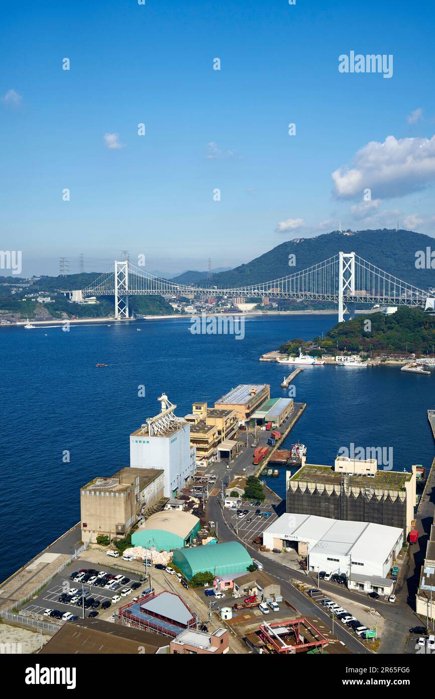 Bridge moji kitakyushu fukuoka japan hi-res stock photography and ...