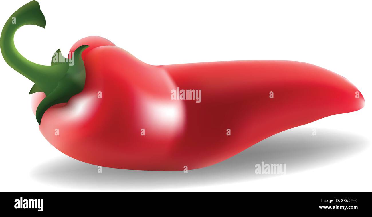 Chili pepper illustration hi-res stock photography and images - Alamy
