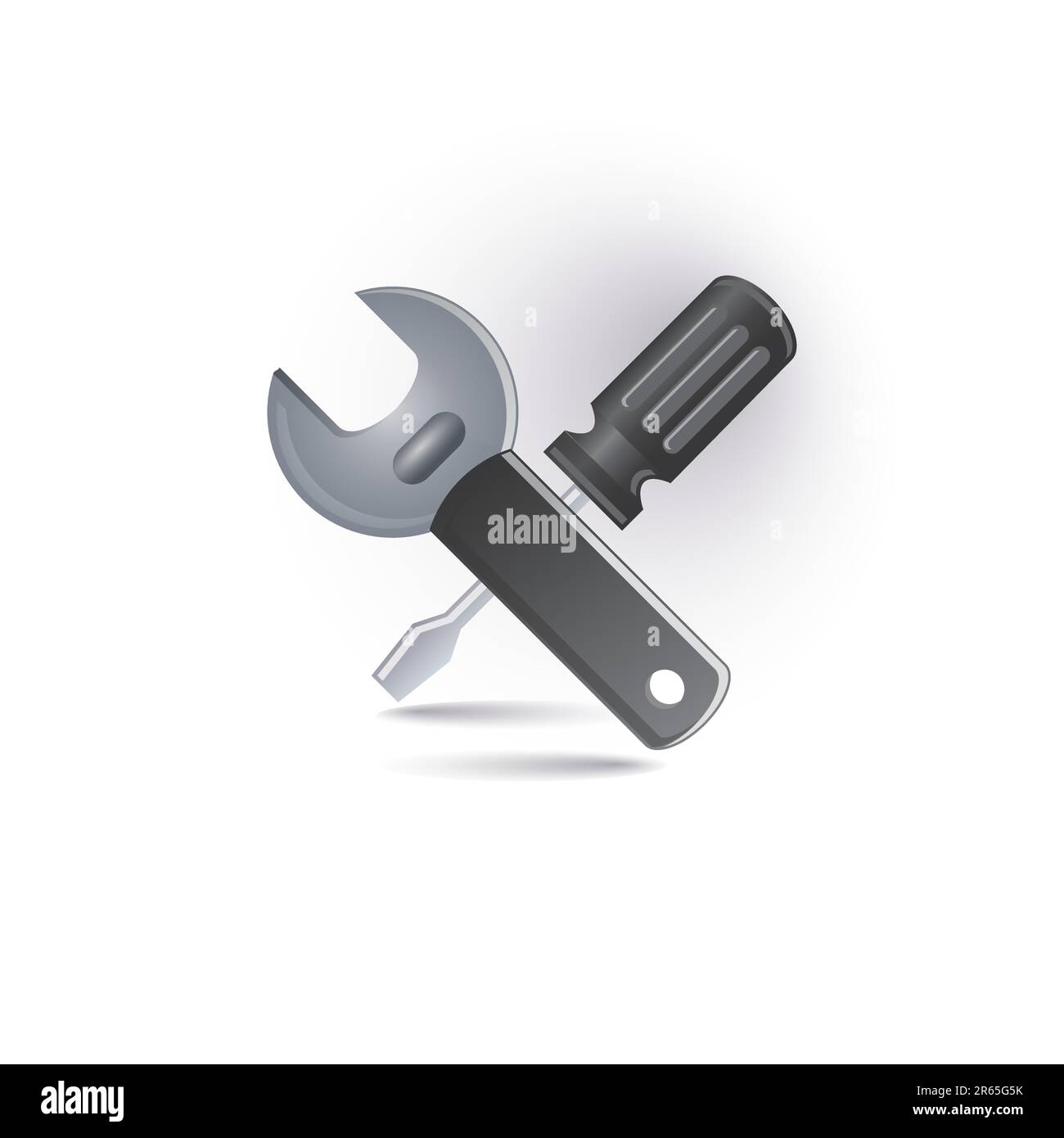 Tools building repair black Stock Vector Images - Alamy