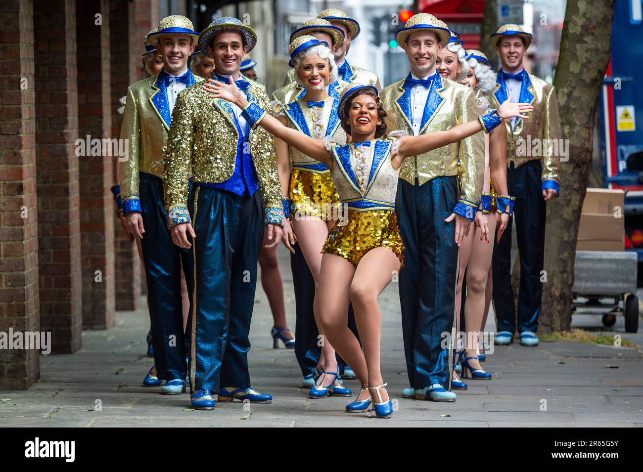 London, UK. 7 June 2023. (2L) Sam Lips as Billy Lawlor and (C) Nicole ...