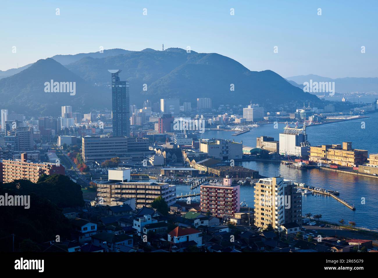 Townscape of Moji Stock Photo - Alamy