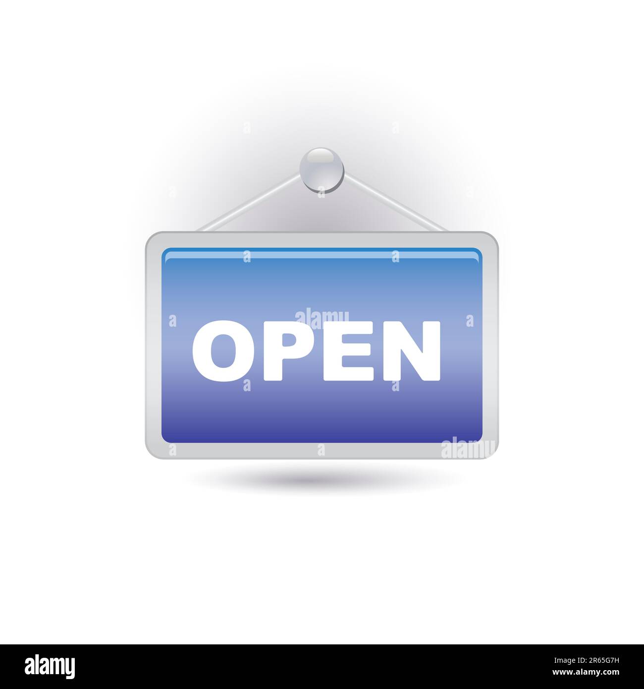 Open sign Stock Vector Images - Alamy