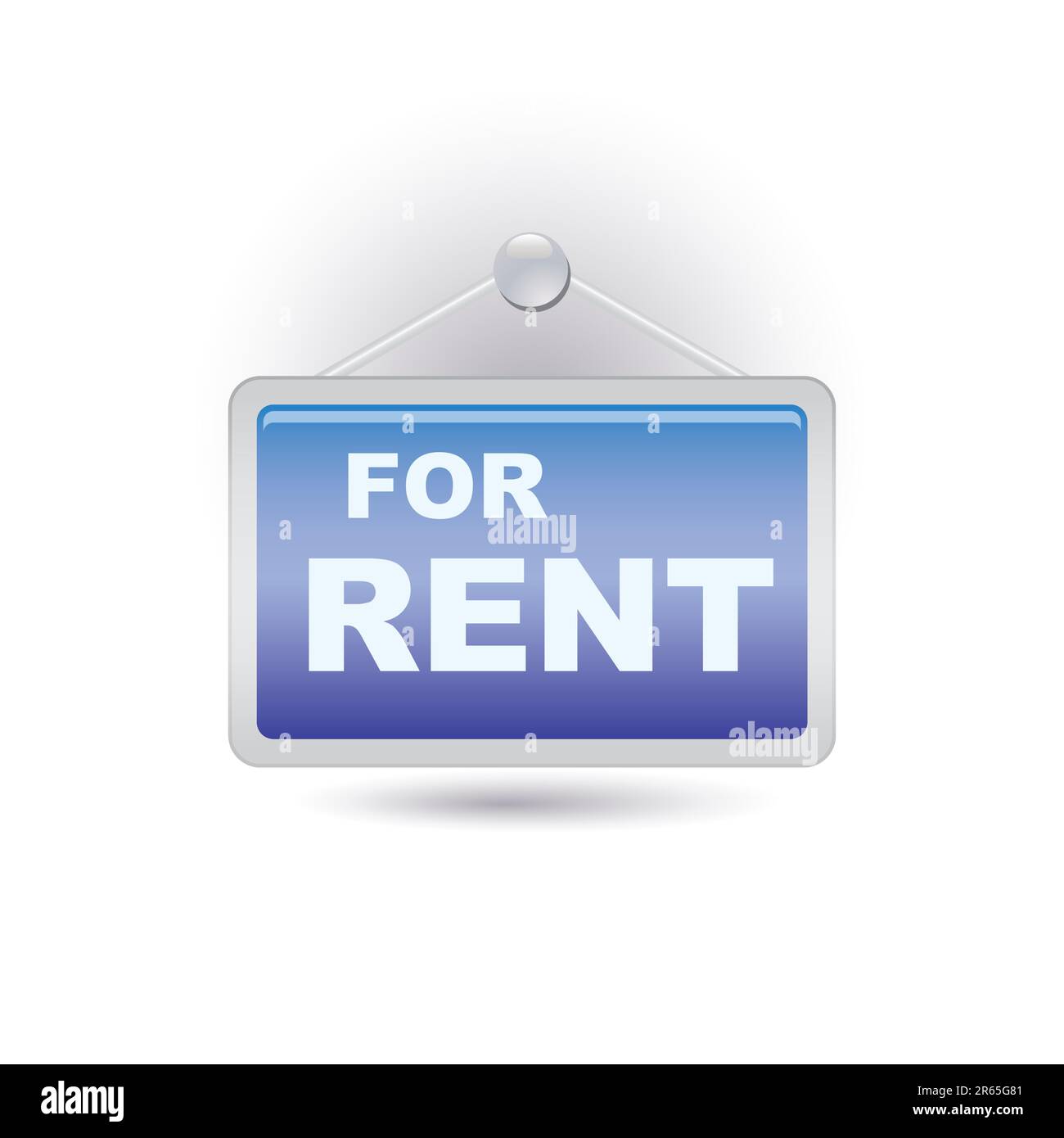 Rent sign Stock Vector Images - Alamy