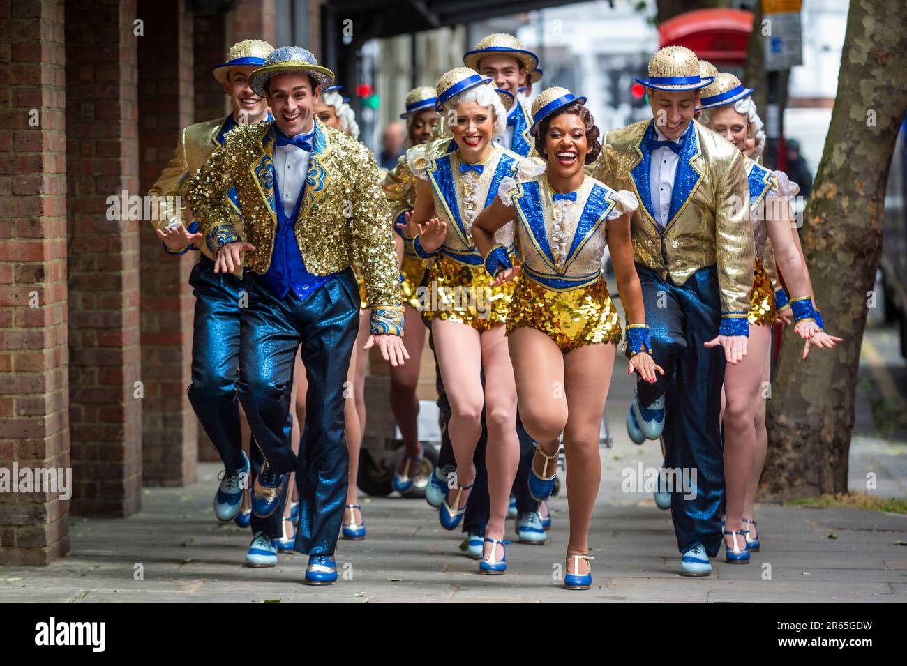 London, UK. 7 June 2023. (L) Sam Lips as Billy Lawlor and (C) Nicole ...