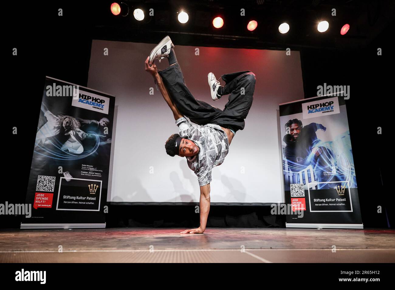 Hamburg, Germany. 07th June, 2023. Noah Tete, breaking dancer at the ...