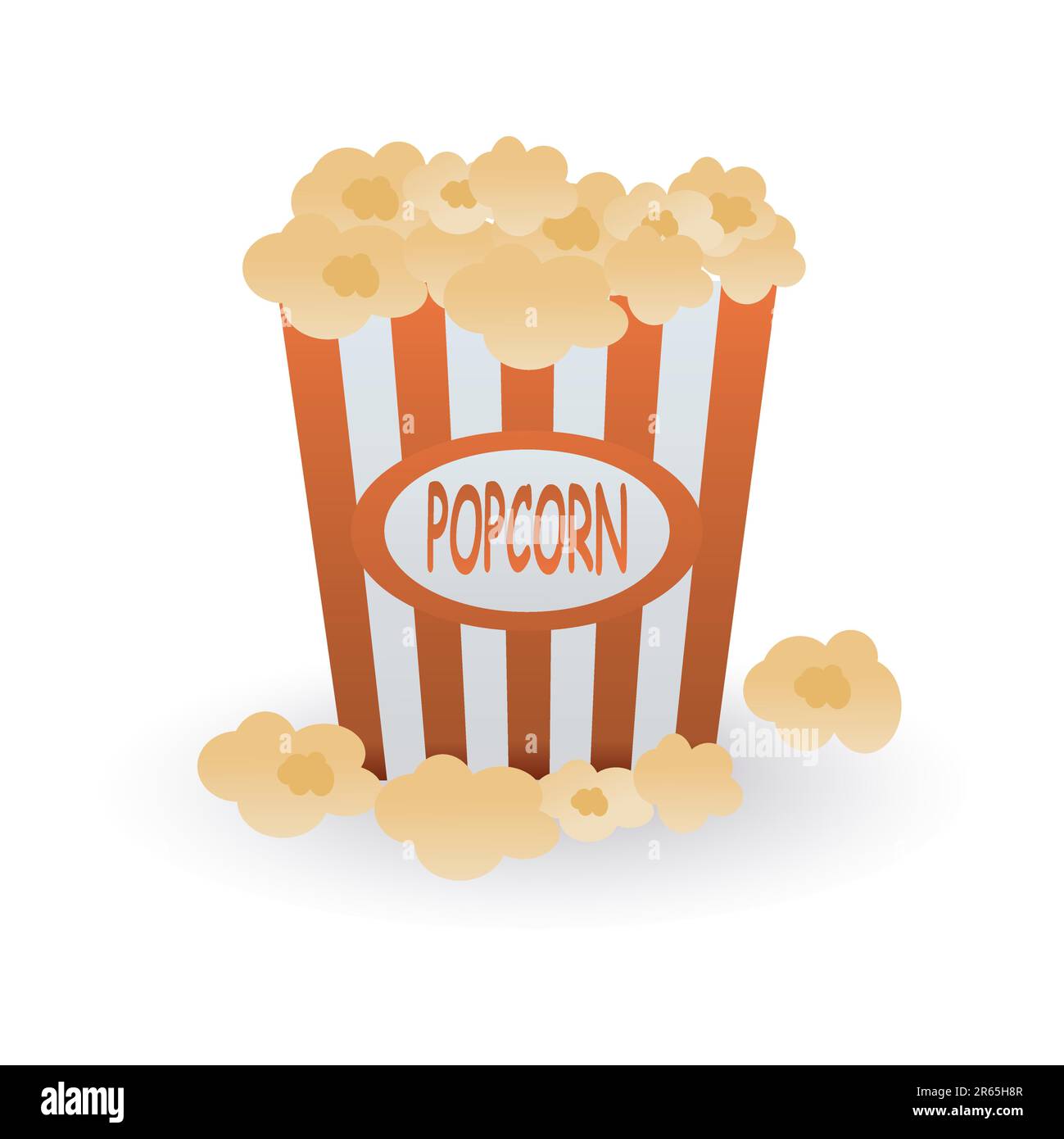 Popcorn sign Stock Vector Images - Alamy