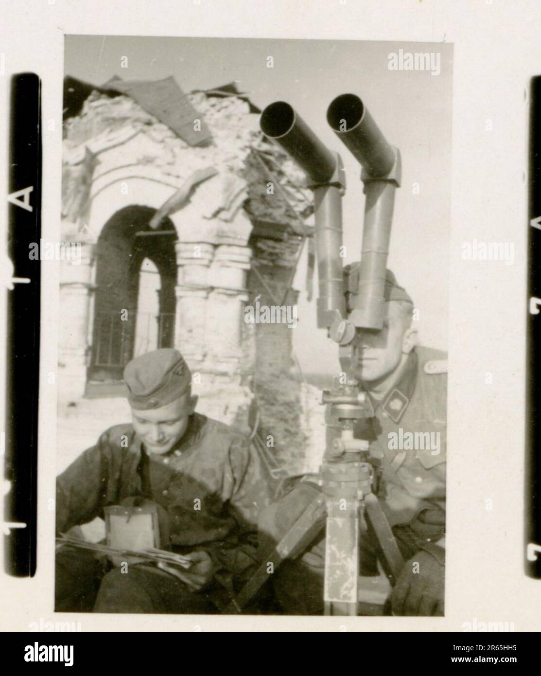 SS Photographer Baumann, Totenkopf Division, Russia 1941 Wheeled ...
