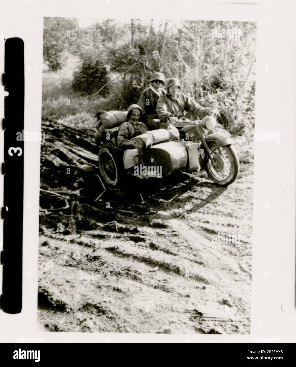 SS Photographer Baumann, Totenkopf Division, Russia 1941 Wheeled ...