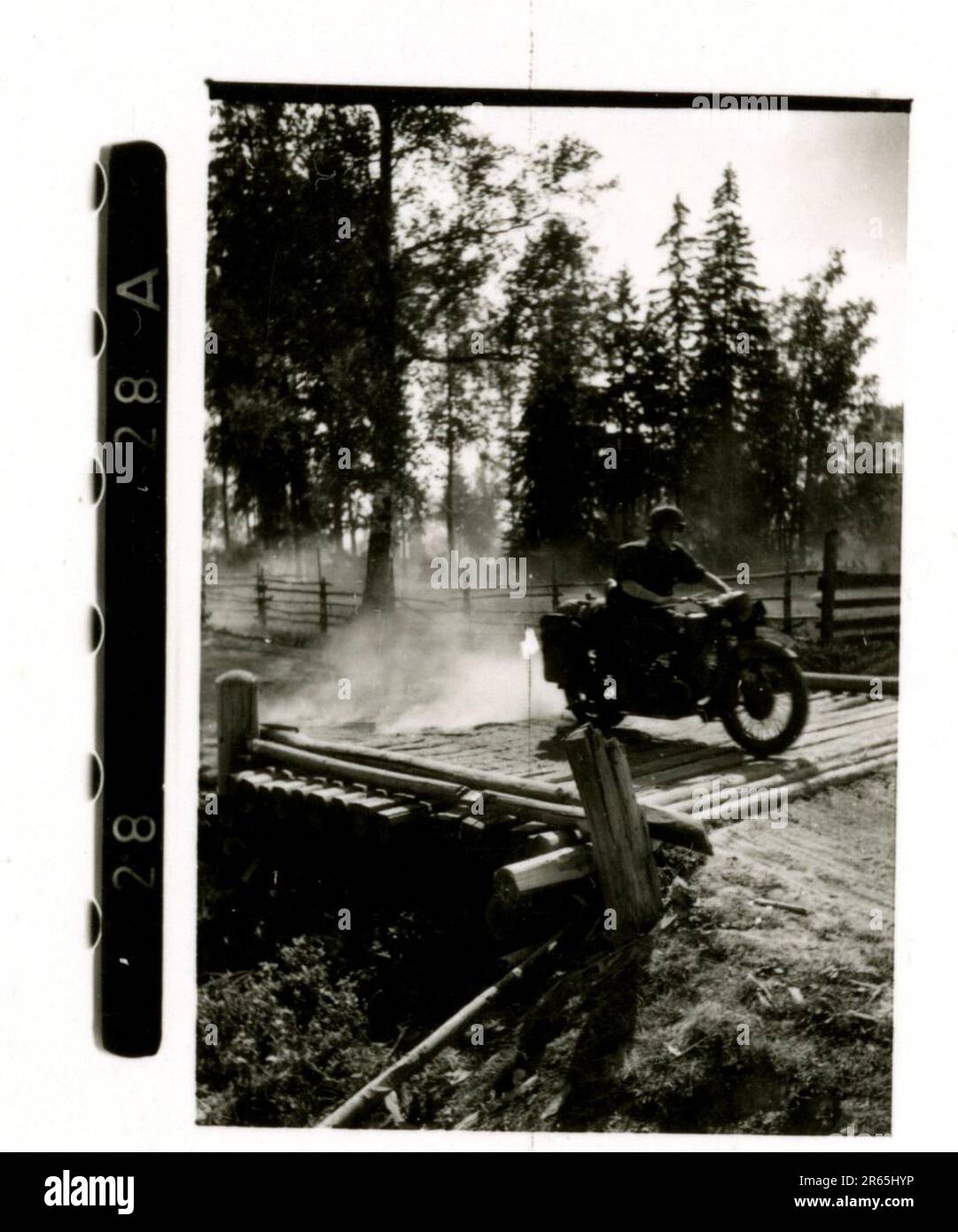 SS Photographer Baumann, Totenkopf Division, Russia 1941 Wheeled ...