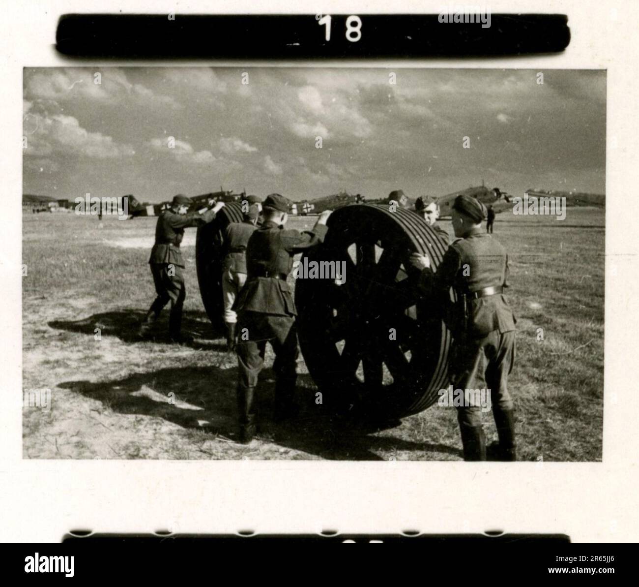 SS Photographer Baumann, Totenkopf Division, Russia 1941 Wheeled ...