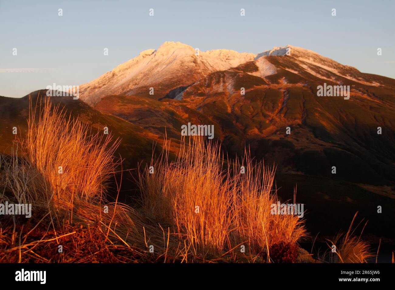 Chokaisan in early winter Stock Photo - Alamy