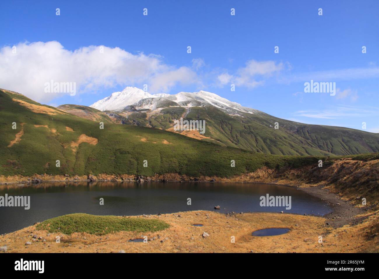 Chokaisan in early winter Stock Photo - Alamy
