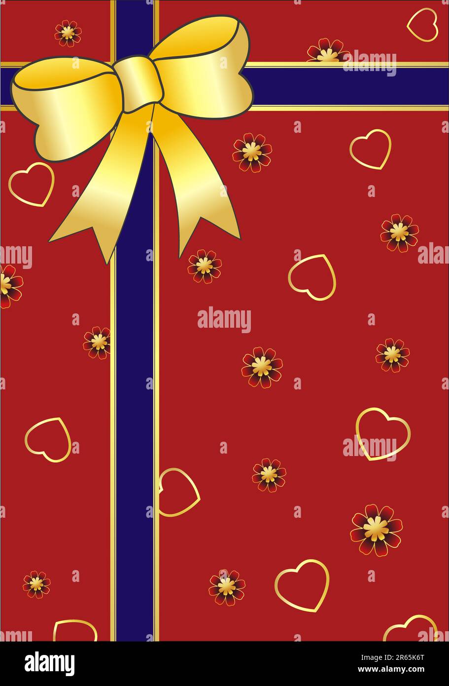Present ribbon hi-res stock photography and images - Alamy