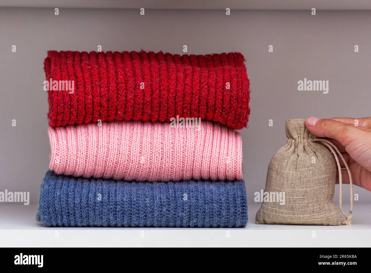 Lavender sachet clothes hi-res stock photography and images - Alamy