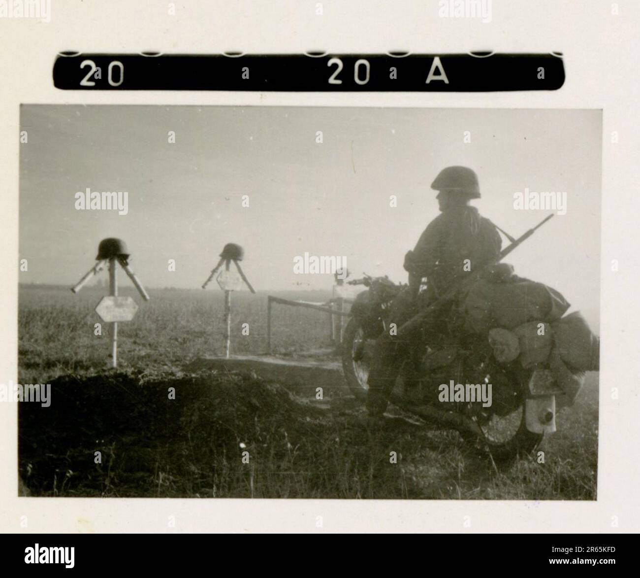 SS Photographer Baumann, Totenkopf Division, Russia 1941 Wheeled ...