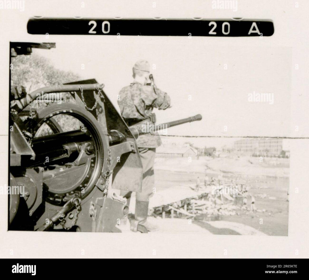 SS Photographer Baumann, Totenkopf Division, Russia 1941 Wheeled ...