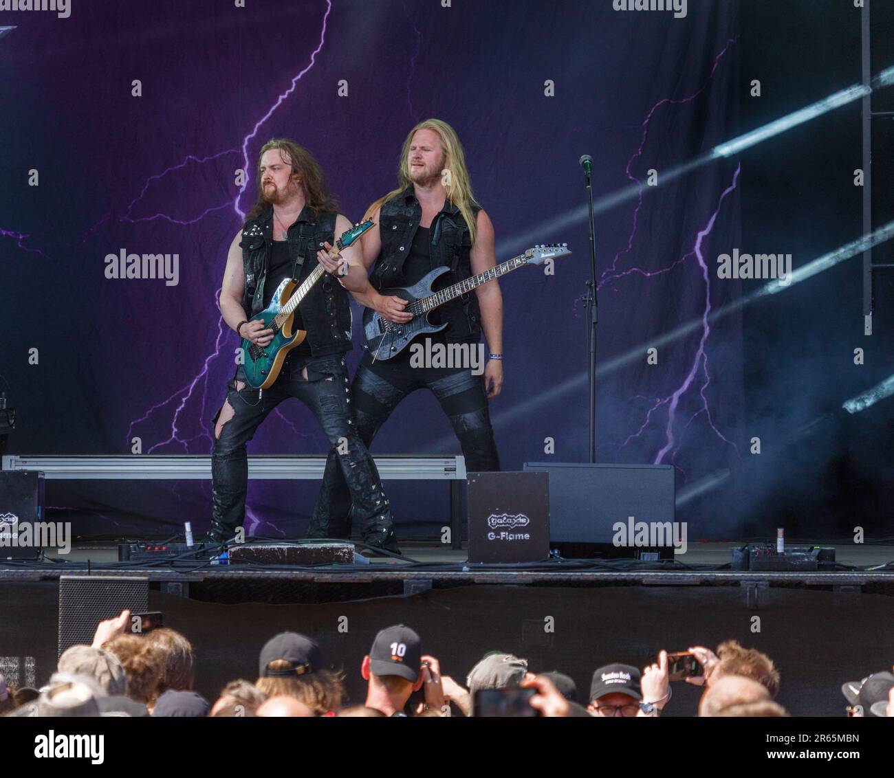 Solvesborg, Sweden, 7 June, 2023 Day 1 Dynasty performs at Sweden Rock ...
