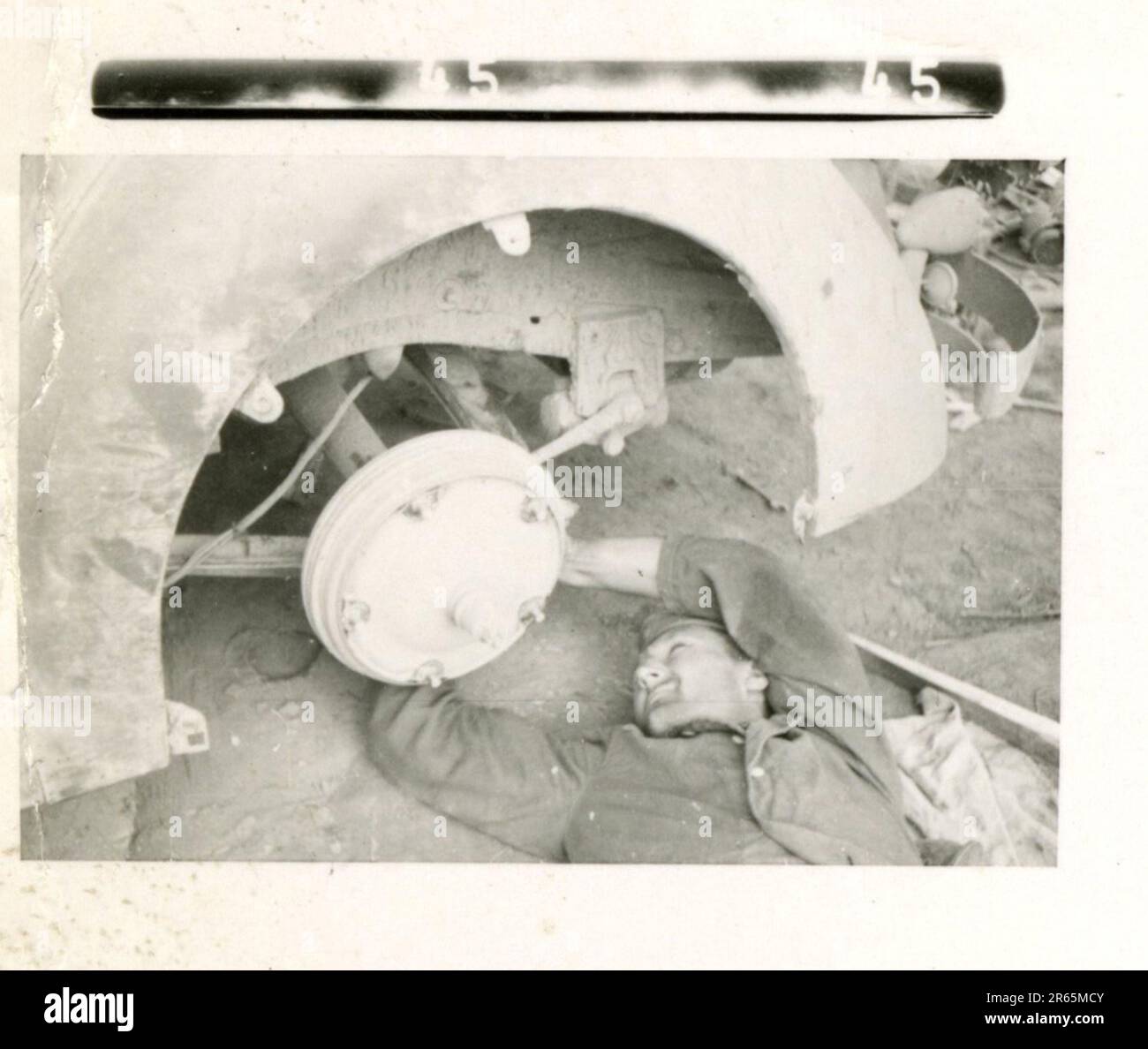 SS Photographer Baumann, Totenkopf Division, Russia 1941 Wheeled ...