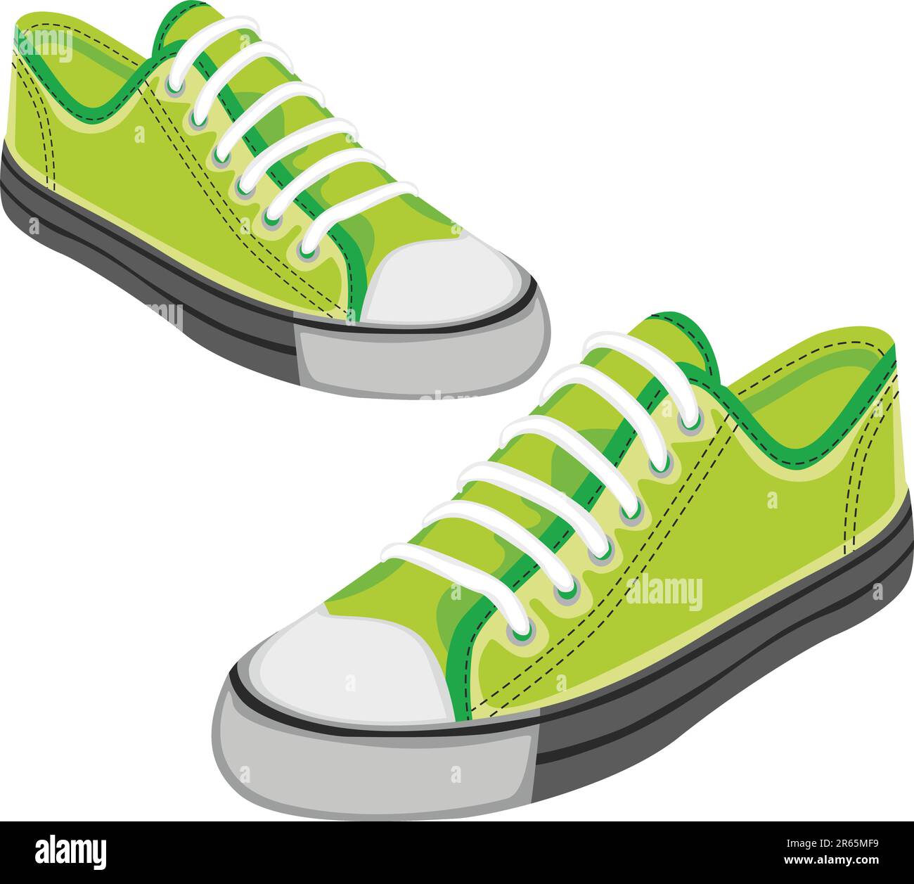 fully editable vector illustration of isolated shoes Stock Vector Image ...