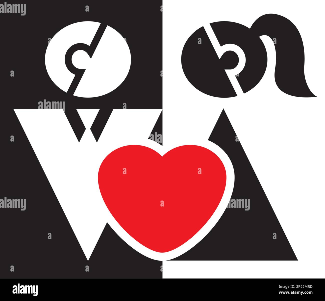 Family life in living Stock Vector Images - Alamy