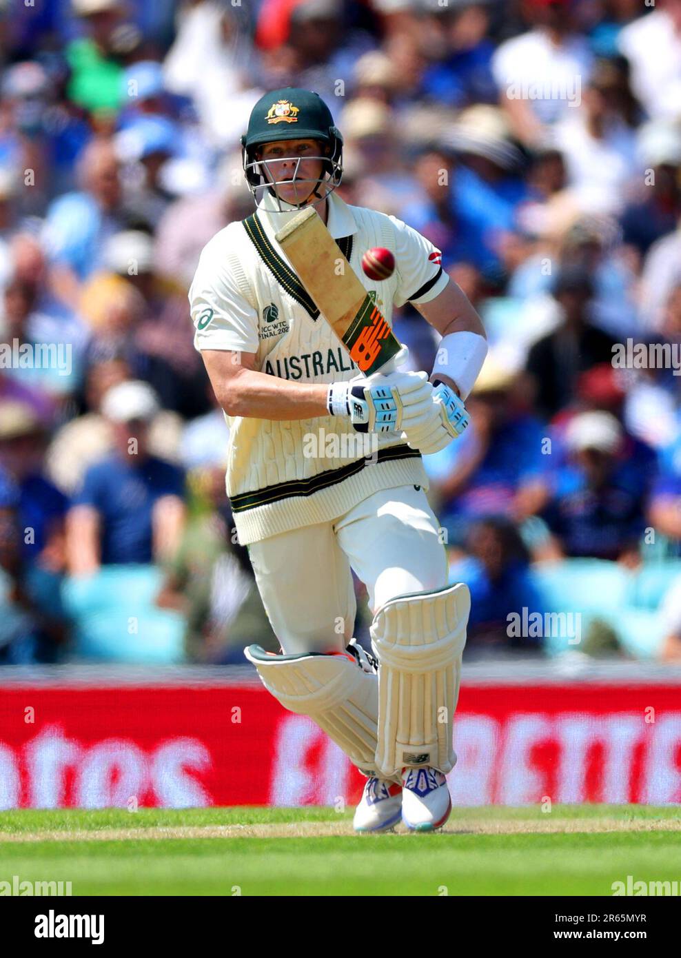 Australia's Steven Smith bats during day one of the ICC World Test ...